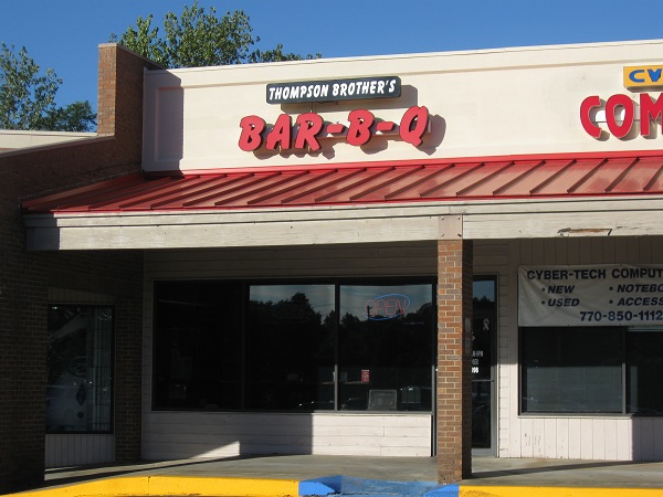 Thompson Brothers Bar-B-Q, Smyrna GA – Marie, Let's Eat!