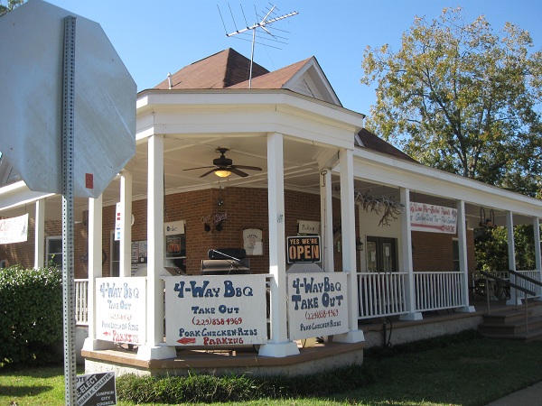 4 Way BBQ, Lumpkin GA – Marie, Let's Eat!