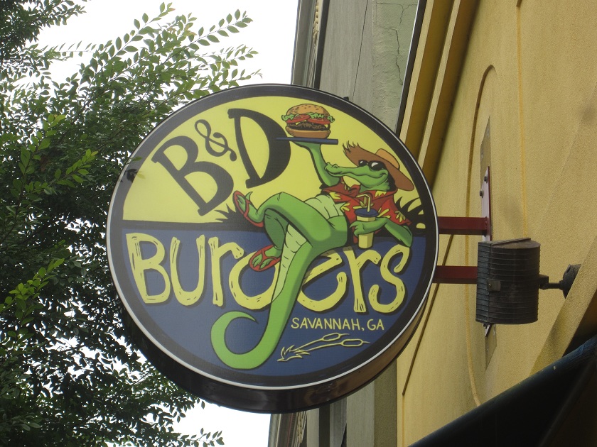 B & D Burgers, Savannah GA – Marie, Let's Eat!