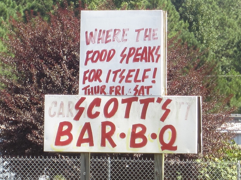 Scott & BJ’s Bar-B-Q, Athens GA – Marie, Let's Eat!