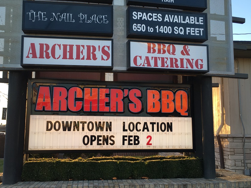Archer’s BBQ, Knoxville TN – Marie, Let's Eat!